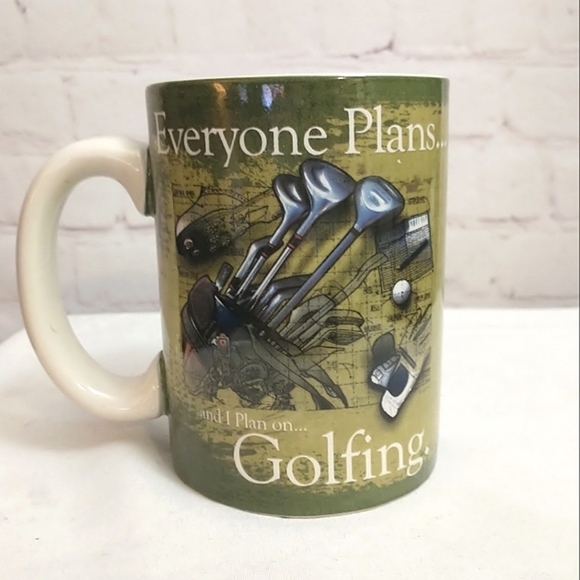 Carson | Dining | Carson Golf Coffee Mug Everyone Plans And I Plan On ...